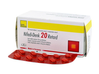 NIFEDI-DENK RETARD 20MG TABS 30S